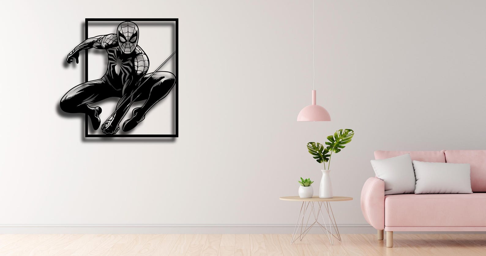 Spiderman Wall Decor, Laser Cut, Ai, Cdr, Dxf, Pdf, Svg, CNC Plasma Cut ...