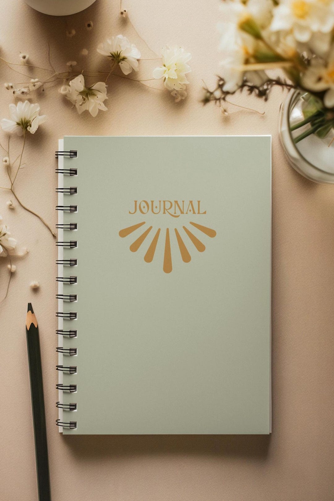 Sunshine Journal Spiral Notebook Ideal for Daily Writing, School Notes ...