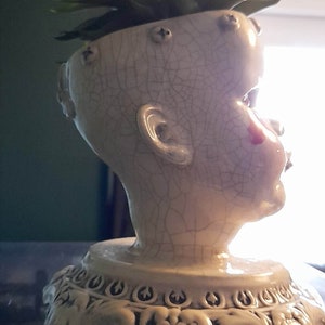 Horror Creepy Doll Head Planter - Etsy