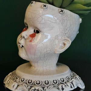 Horror Creepy Doll Head Planter - Etsy
