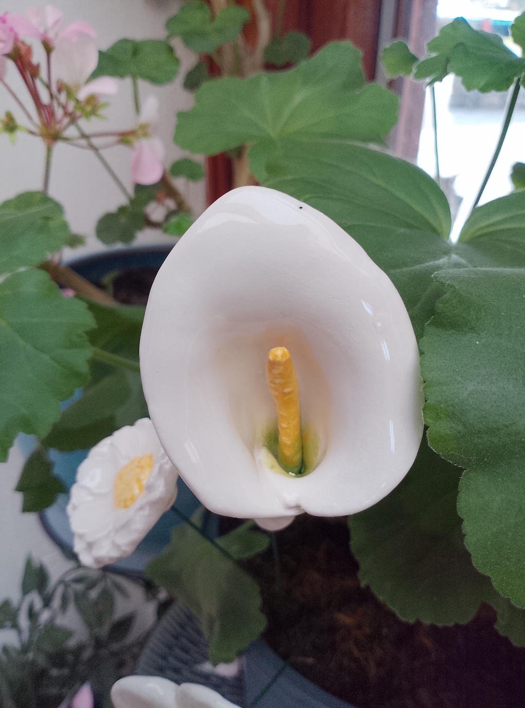 Choose Peace Cala Lilly Individual Ceramic Flowers - Etsy