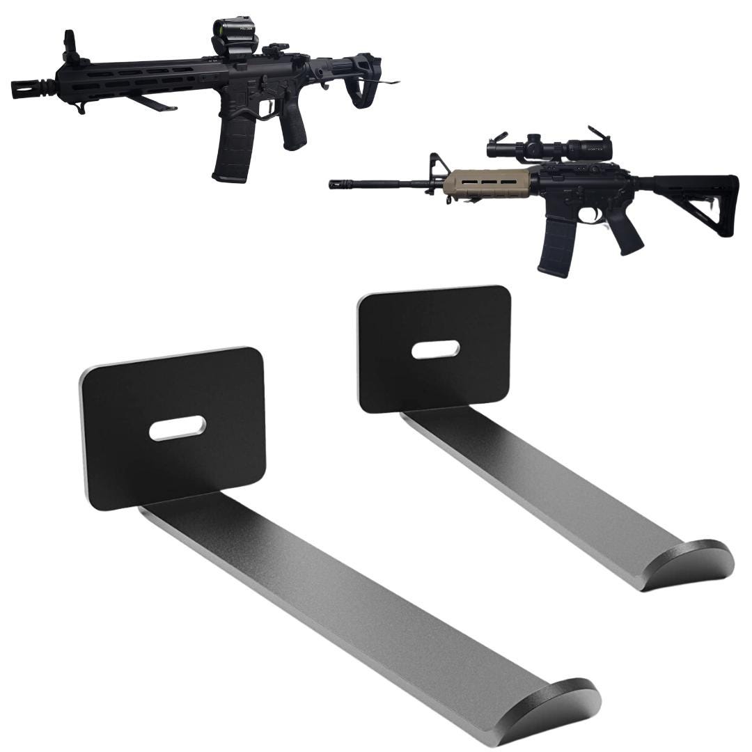 Gun Storage Brackets - Firearm Wall Mount, Shotgun and Rifle Display ...
