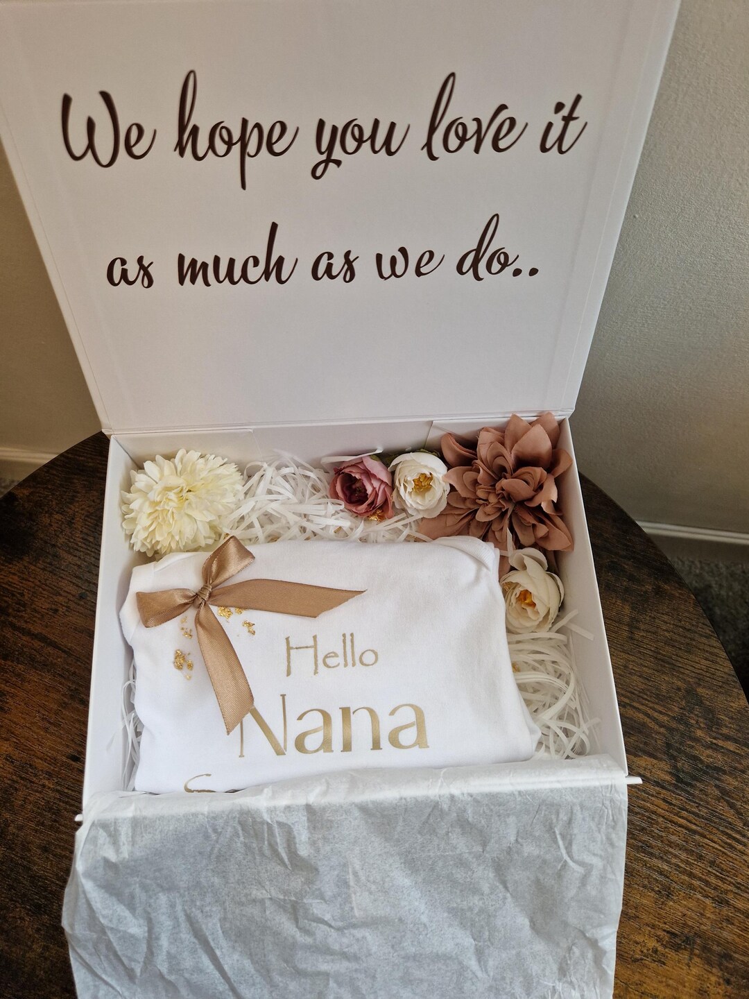 Pregnancy Reveal Box - Etsy