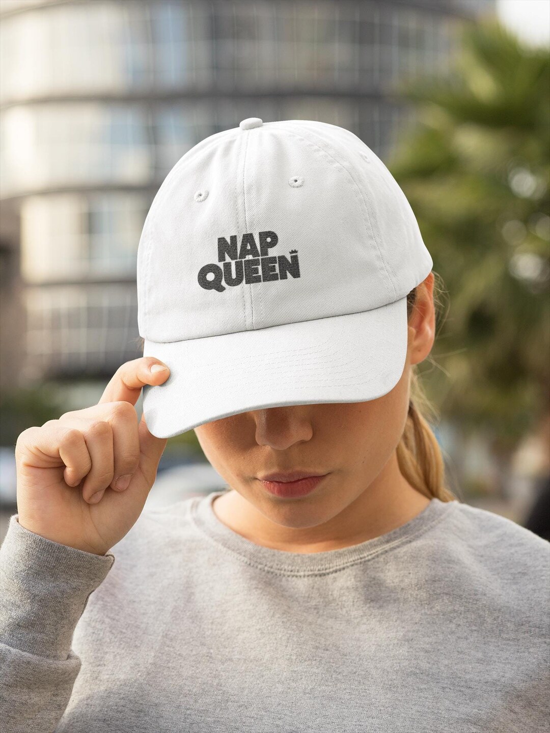 Nap Queen Embroidered Cap, Funny Sleep Lover Hat, Gift for Nappers ...