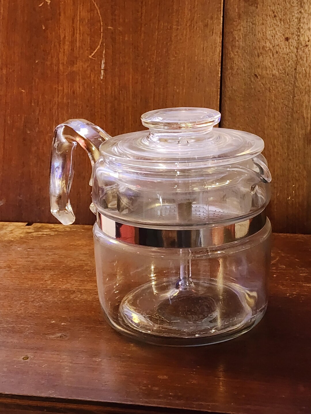 Vintage Pyrex Coffee Pot Complete - Etsy