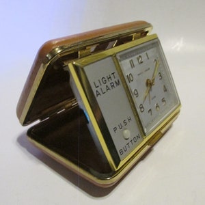 Phinney Walker Travel Alarm Clock, With Alarm Light / WORKS - Etsy