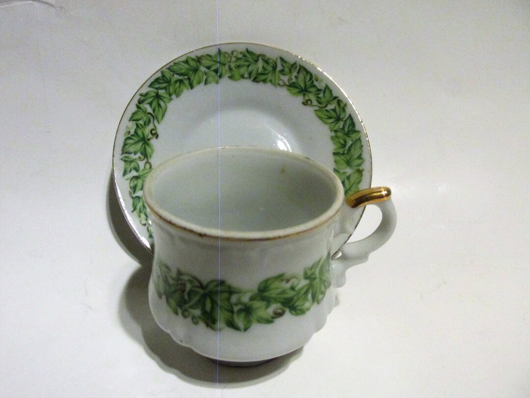 Teacup and Saucer Inarco, Japan, Leaves / Serving, Tea Party - Etsy