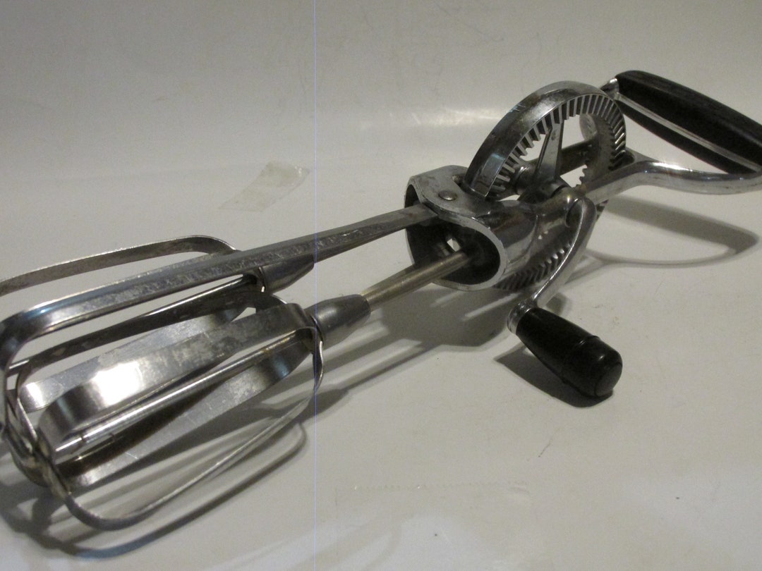 Ecko Best Stanlkess-steel Hand Crank Mixer, Egg Beater, Baking, Smooth ...