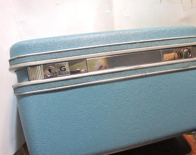 Samsonite 1958 Silhouette Hard Shell Train Case, Make-up Case, Luggage ...