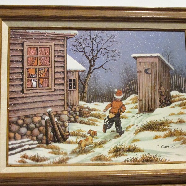 C Carson Painting - Etsy