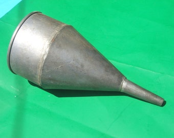 Galvanized Funnel - Etsy