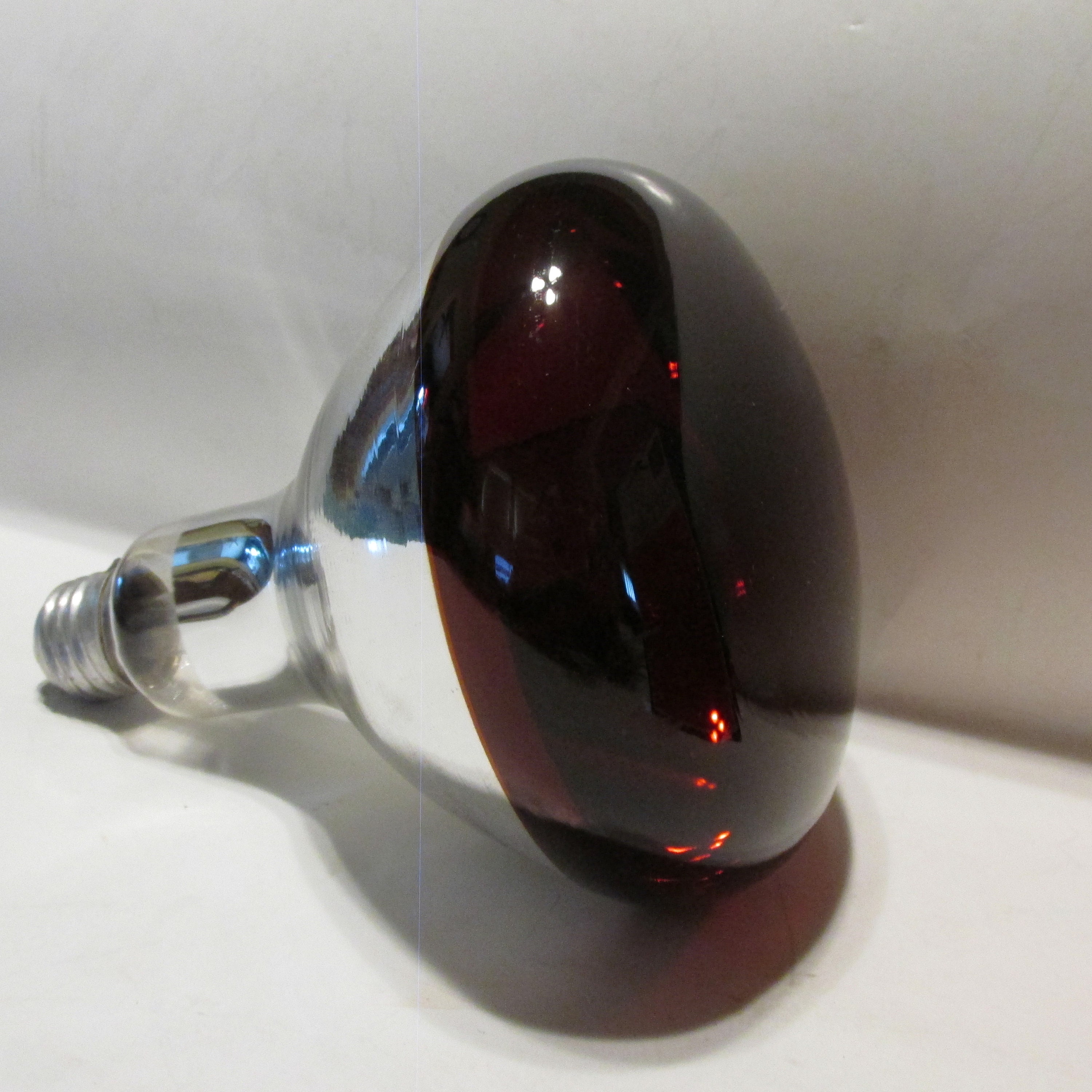 Vintage Red Heat Lamp Bulb Sears Roebuck 250 Watt.ac-dc - Etsy