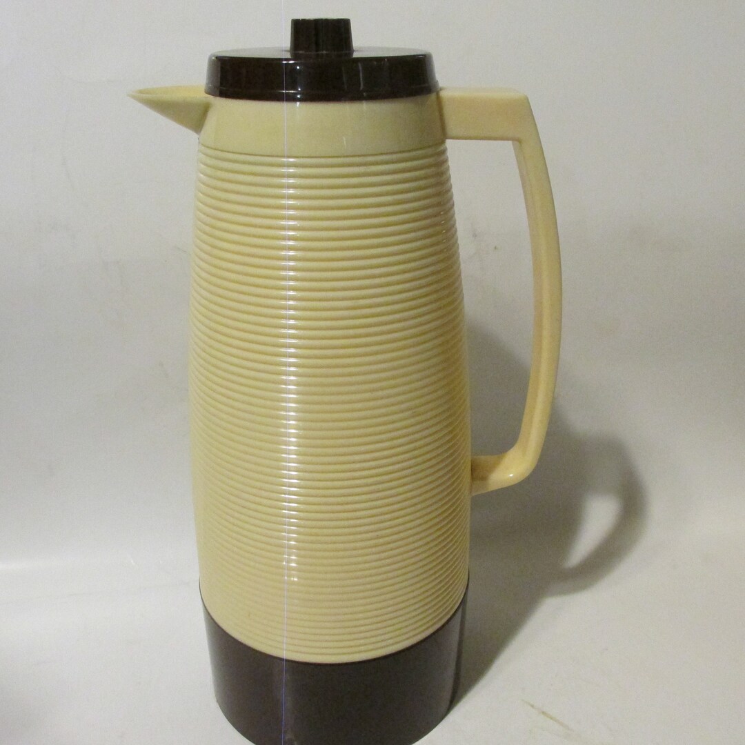Aladdin, 1 Quart Vacuum Ribbed Pitcher, Carafe, 1960's, CLEAN - Etsy