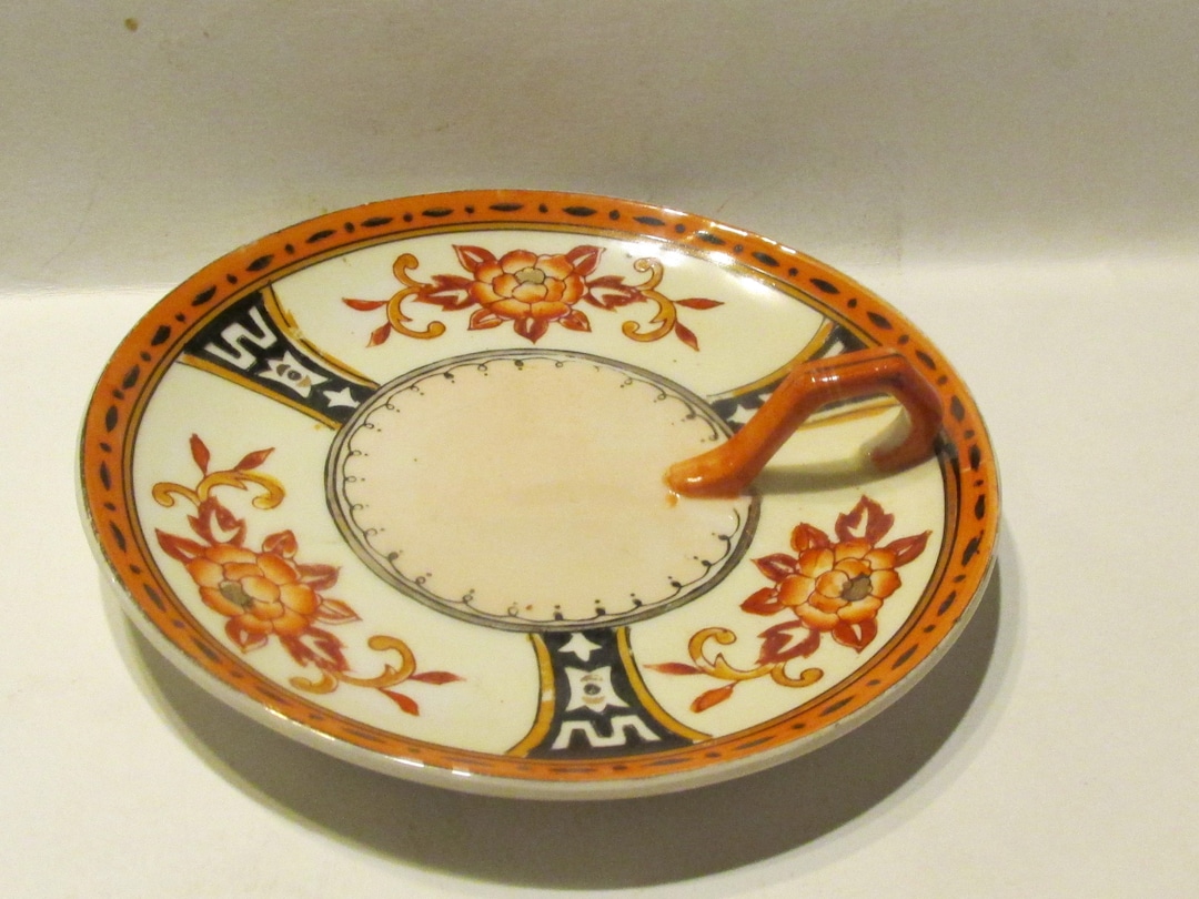 Japan Hand Painted Finger Loop Lemon Plate, Dish - Etsy