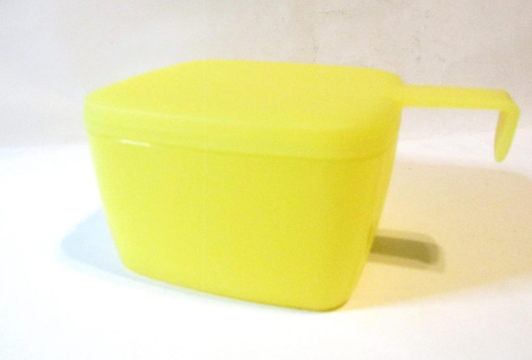 Tupperware Lemon Yellow Cheese Saver, Tight Fit - Etsy