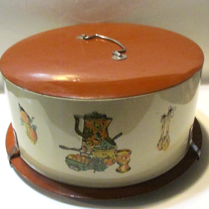 Painted Cake Saver - Etsy