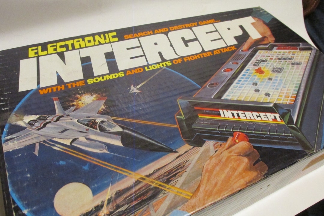 Intercept Electronic Search and Destroy Game with the Sounds and Lights ...