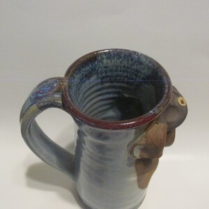 Mahon Stoneware Drip Ceramic Pottery Biker Pig, Hog Large Stein, Mug ...