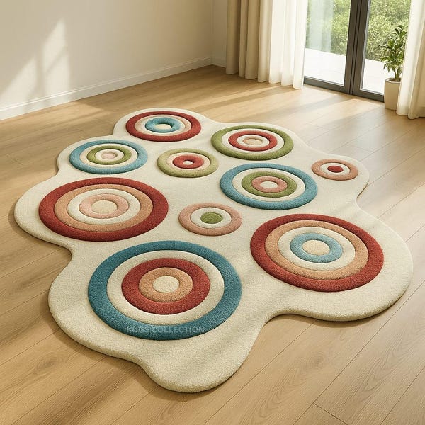 Blob Rug - Etsy