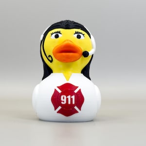 911 Dispatcher Duck: First Responder Gift, Cruise Duck - Etsy