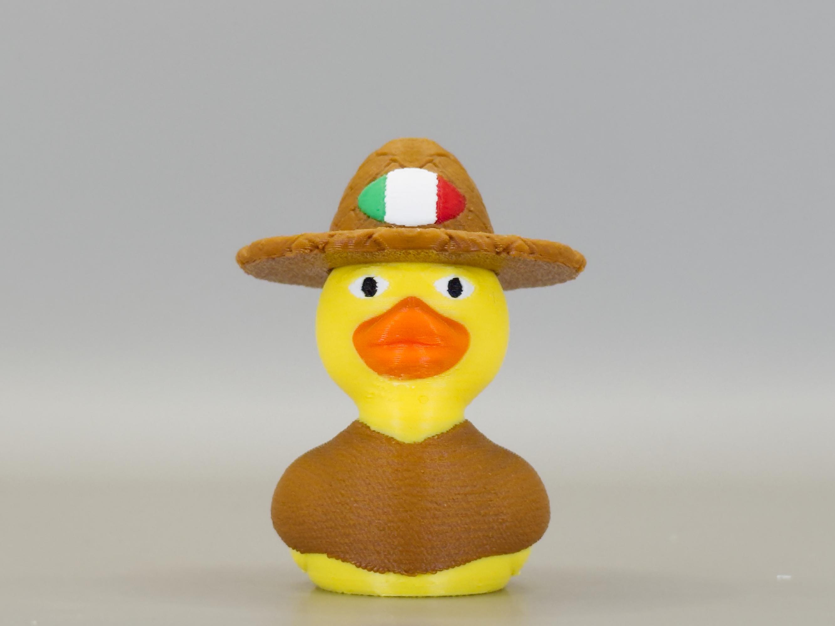 Fiesta Duck: 3D Printed Duck - Etsy