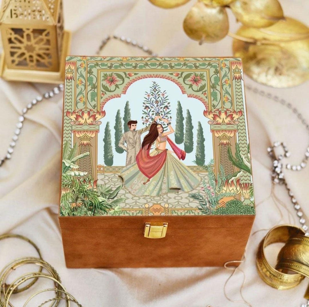 Vanity Box Jewellery Box Makeup Box Multipurpose Organising Box ...