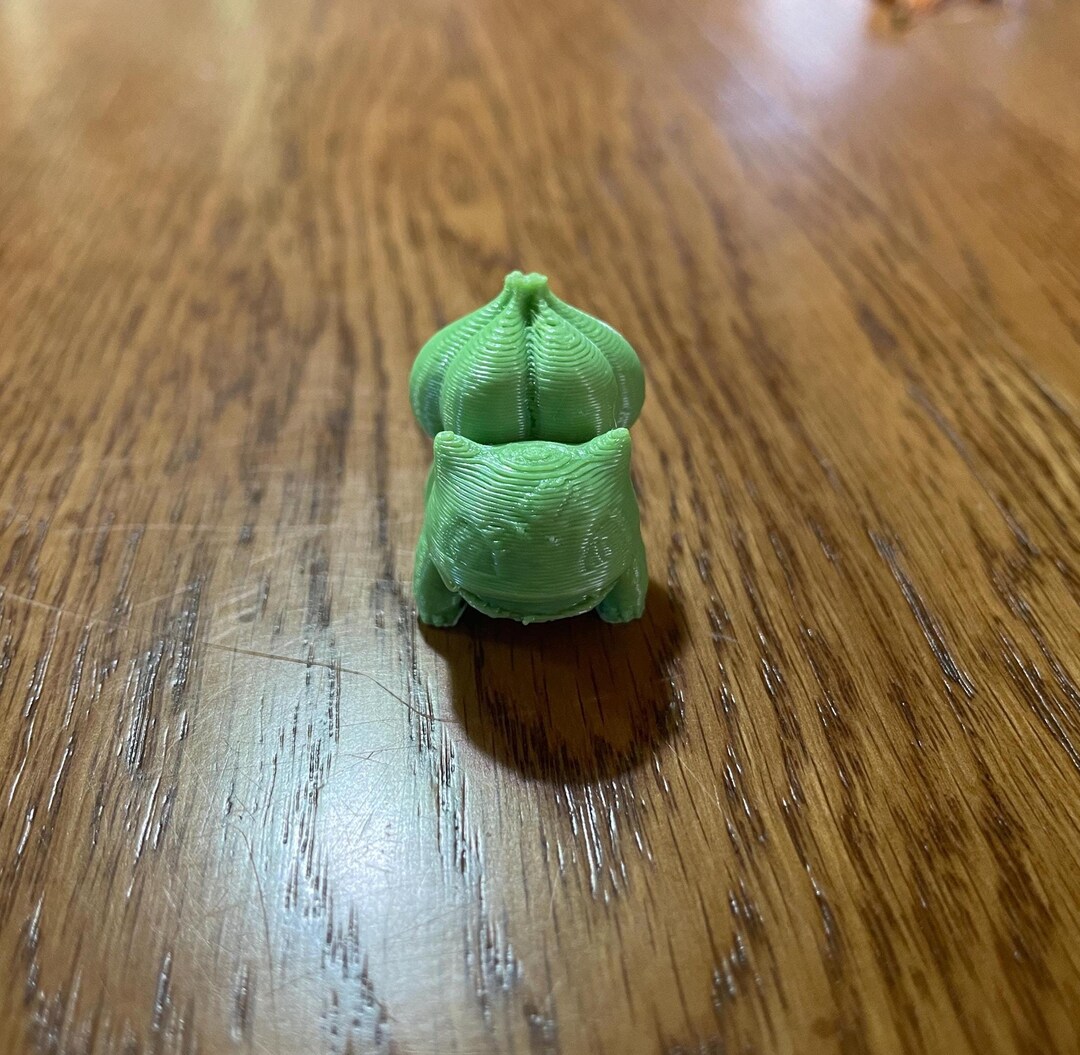 Green Small 3d Printed Bulbasaur 1 Inch by 1 Inch - Etsy