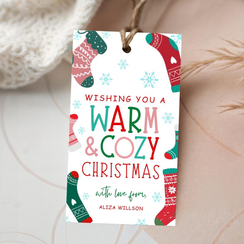 Christmas Treat Tags - Etsy