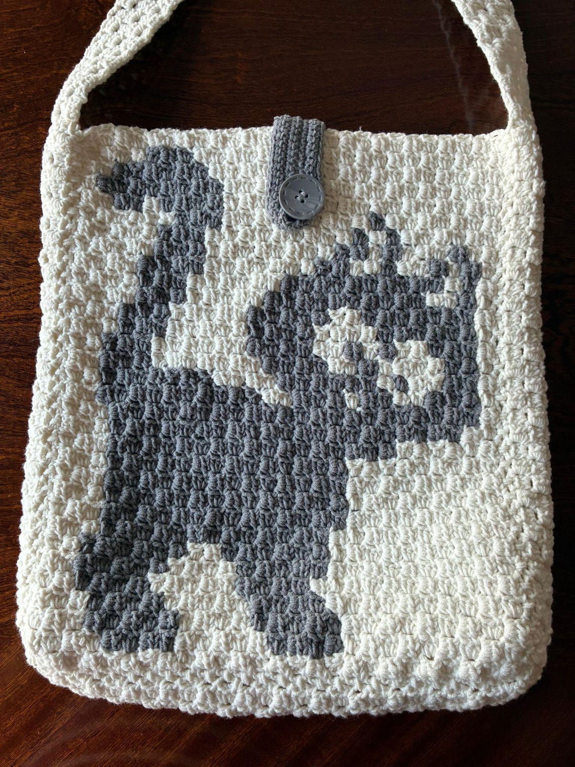 Cat C2C Crochet Bag Pattern: Tapestry Tote Tutorial (PDF Download - Etsy