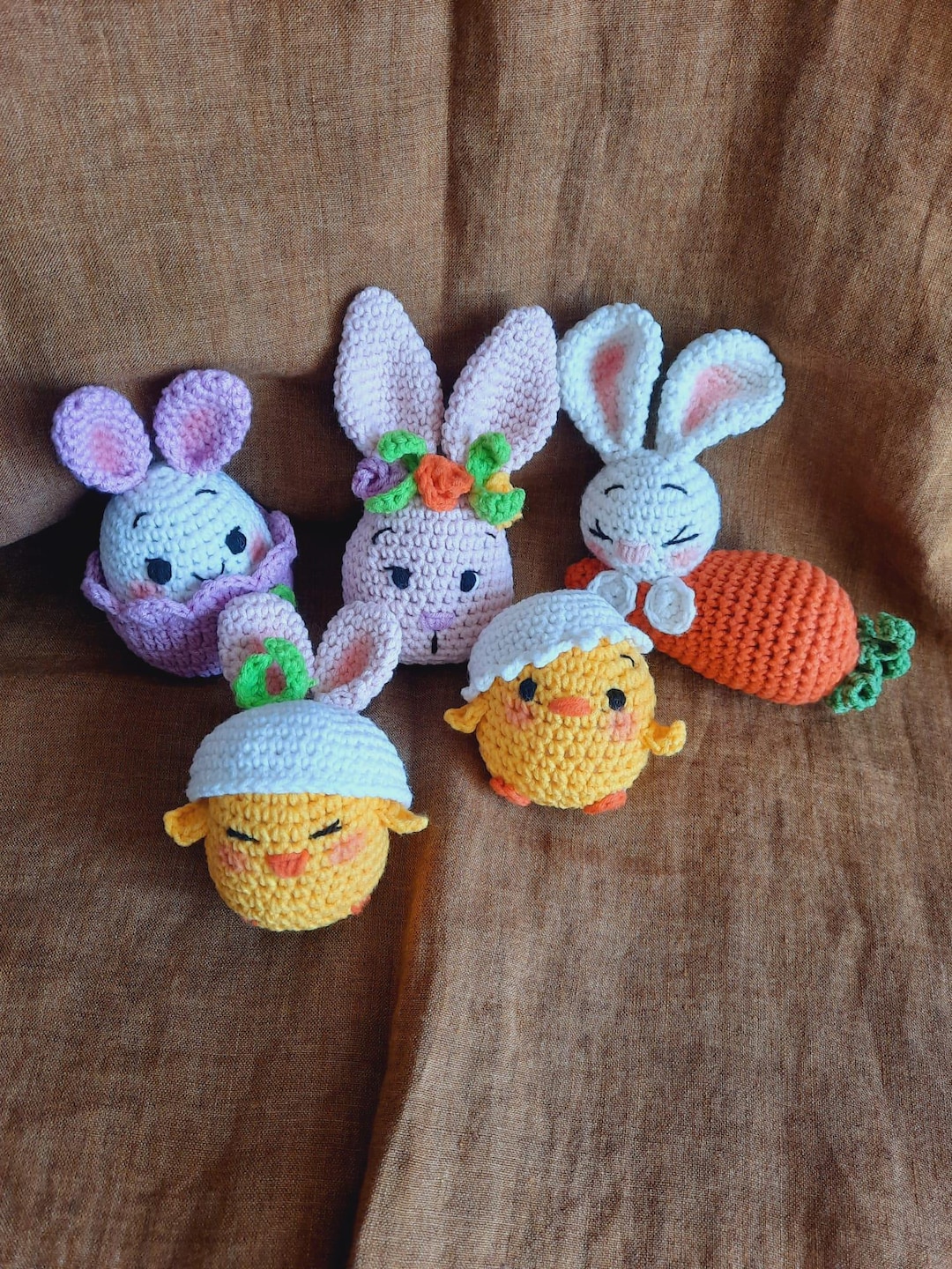 Easter Crochet Pattern Bundle: Amigurumi Bunny & Chick PDF (instant Download - Etsy