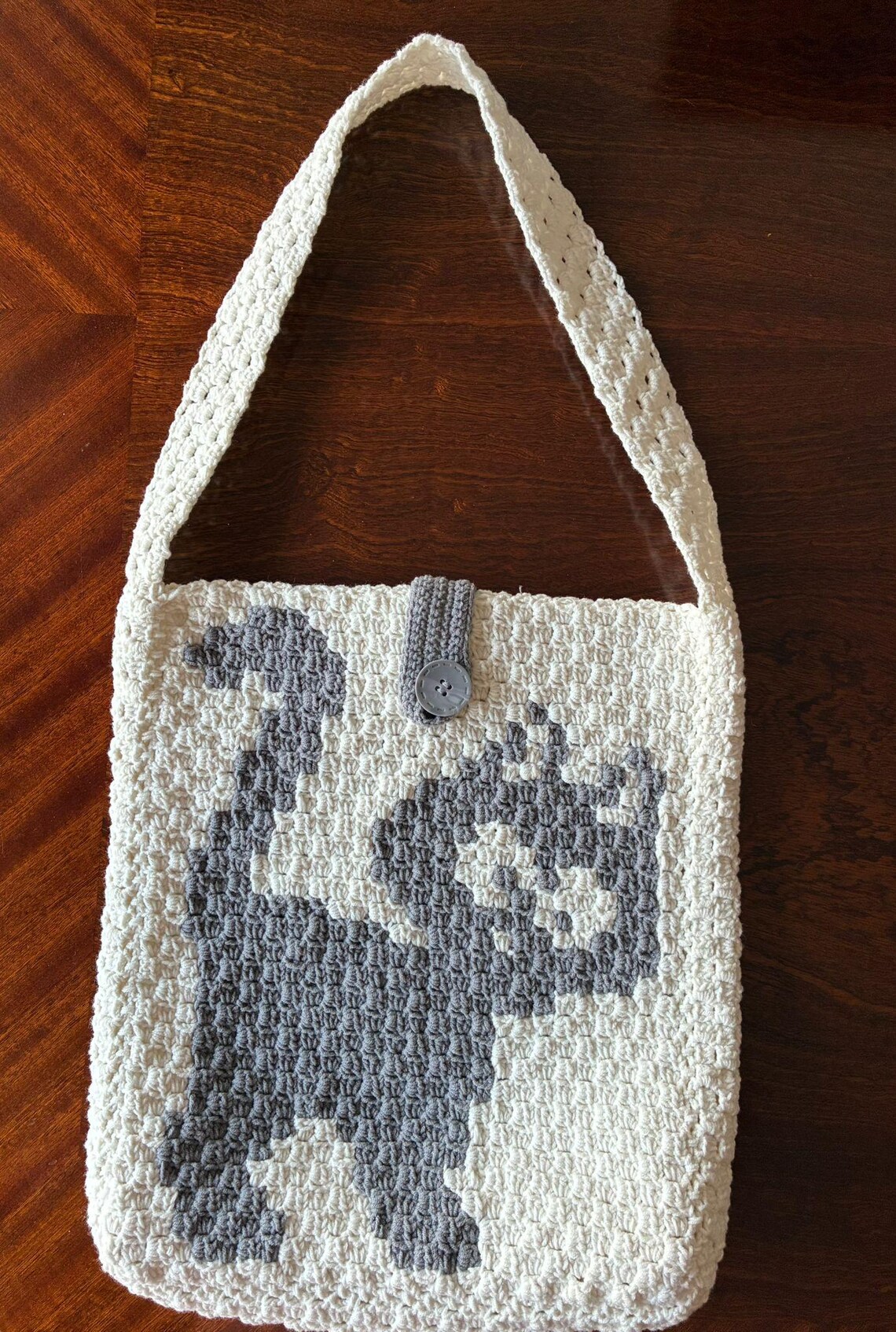 Cat C2C Crochet Bag Pattern: Tapestry Tote Tutorial (PDF Download - Etsy