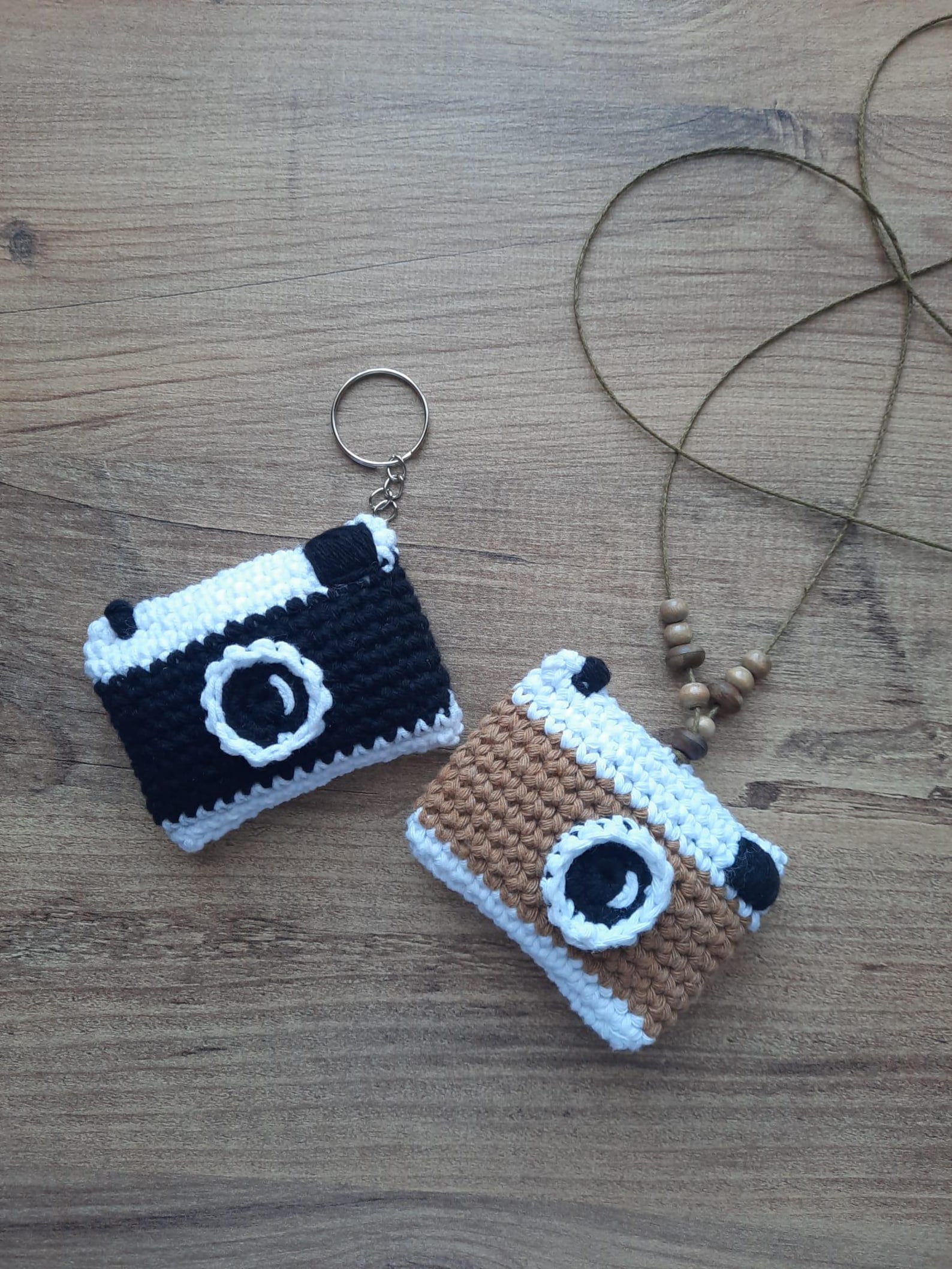 Crochet Camera Amigurumi Pattern: Miniature Keychain Toy (PDF Pattern ...