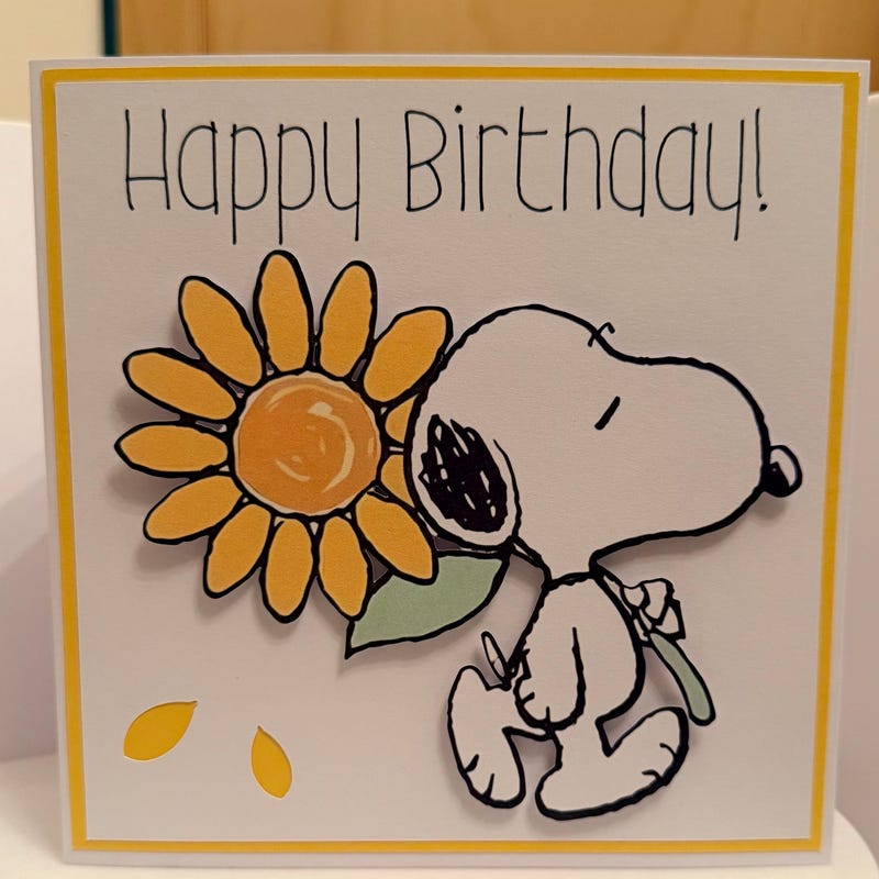 Winter Birthday Cards - Etsy UK