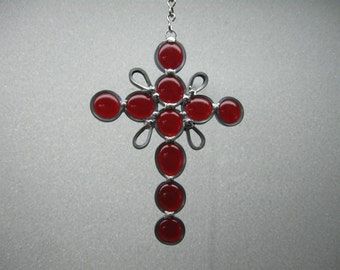 Red Glass Nuggets - Etsy