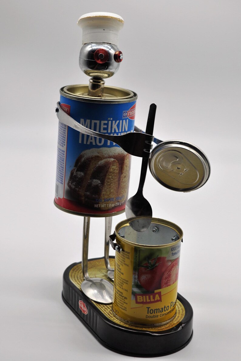 Junk Metal Sculpture "sef" - Etsy