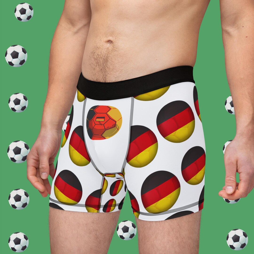 World Footbal 2026 German Men's Boxers, Germany Soccer Cup Fan ...