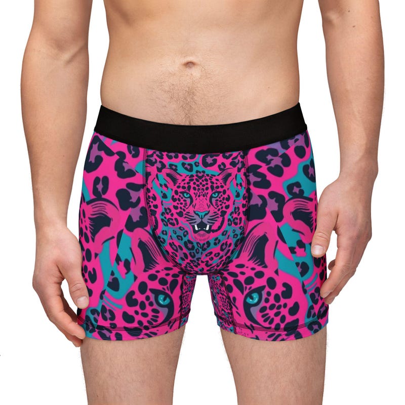 Leopard Boxer Briefs for Men - Etsy