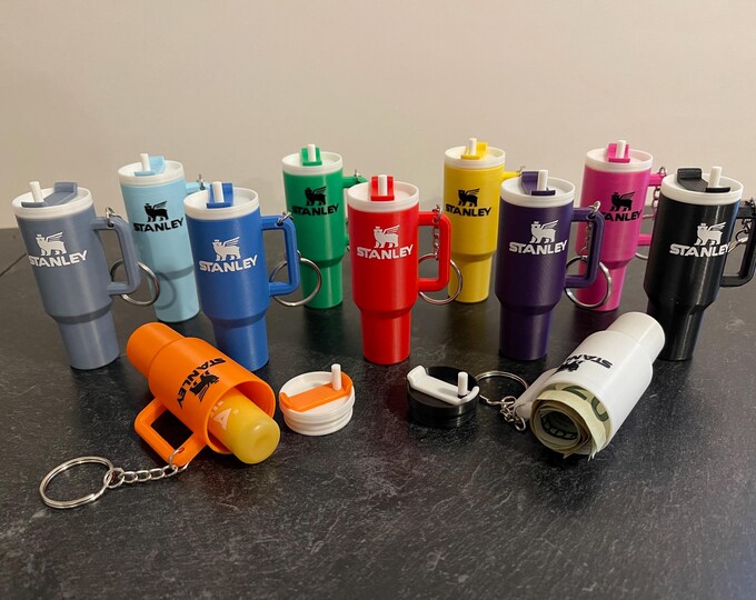 Miniature Stanley Inspired Keychain - Etsy