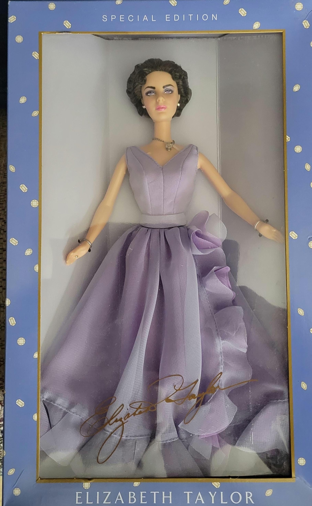Elizabeth Taylor White Diamond Doll by Mattel - Etsy