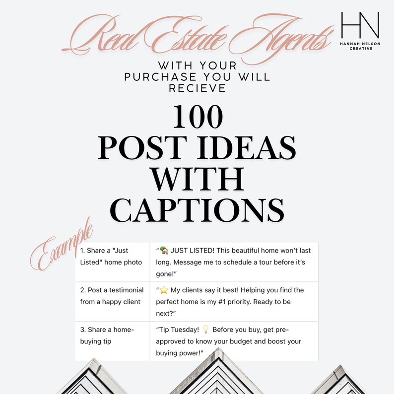 100 Social Media Post Ideas With Captions for Real Estate Agents ...