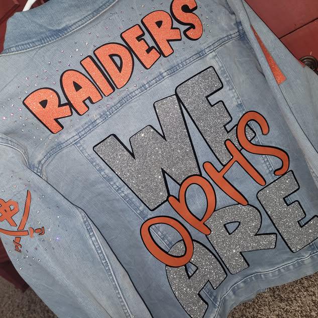 Jersey Number Game Day Denim Jacket: Sport Mom Rhinestone Jean Jacket ...