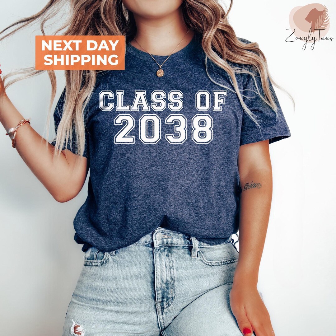 Class of 2038 Shirt, Grow With Me, Class of 2038 T Shirt, Growing up ...