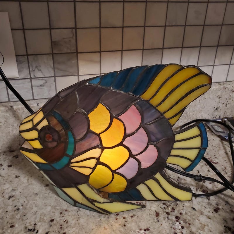 Fish Lamp - Etsy