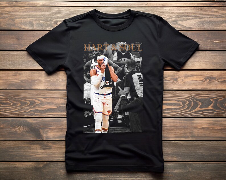 Knicks Josh Hart & Soul Basketball T-shirt - Etsy