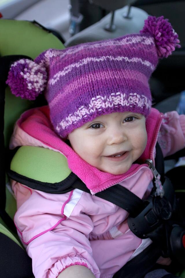 KNITTING Hat PATTERN: Rectangle Baby Hat Knitting Pattern With - Etsy