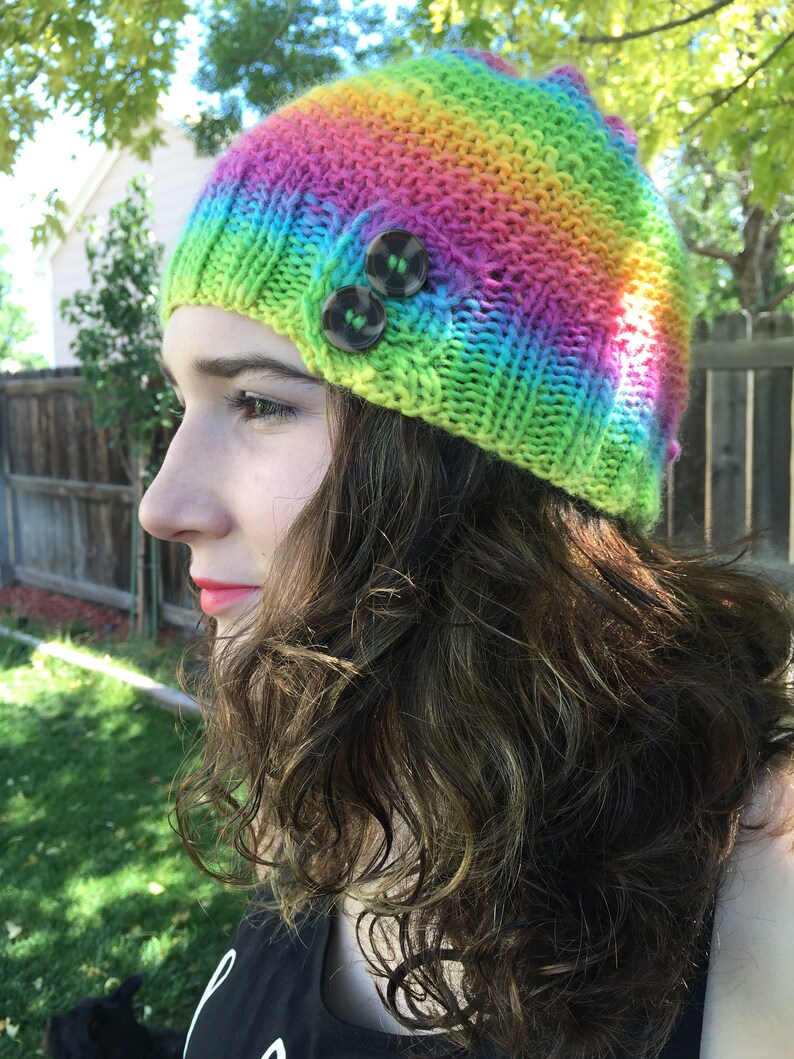 KNITTING HAT PATTERN: Fall for It Hat Pattern, Hat Knitting Pattern ...