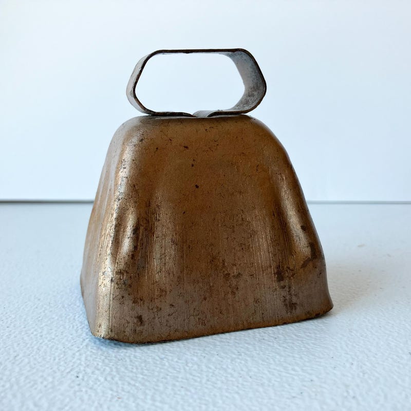 Antique Cow Bell - Etsy