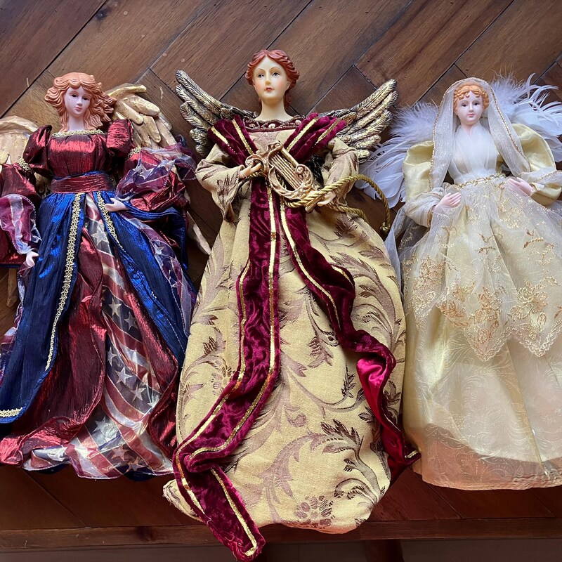 Vintage Angel Tree Topper - Etsy