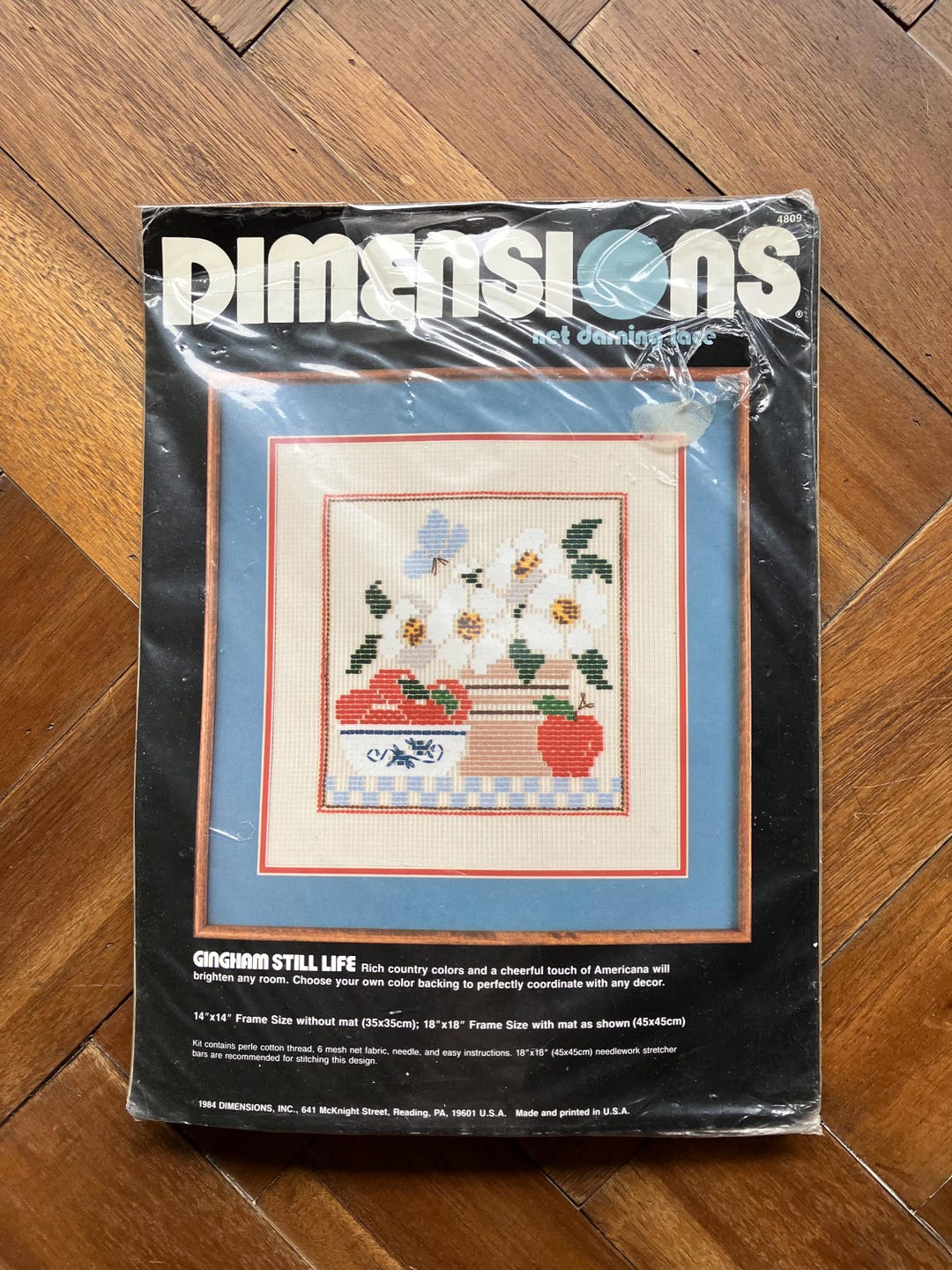 Vintage Net Darning Lace Embroidery Kit: Floral Apples & Fruit Bowl - Etsy