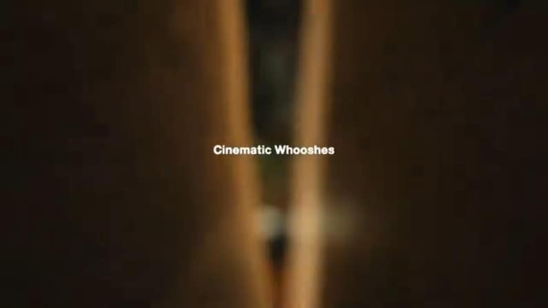 Cinematic SFX Bundle – Whoosh + Riser + Clicks Sound Effects Pack for ...